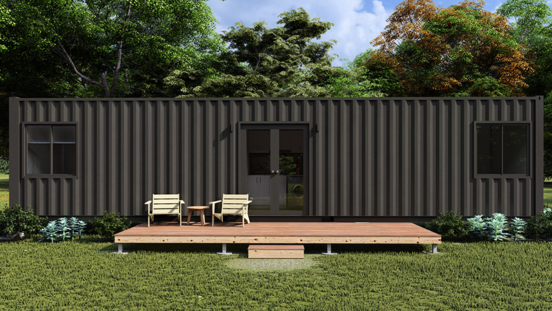 The Summit 12000 Container Home - Alphaline Tiny Homes