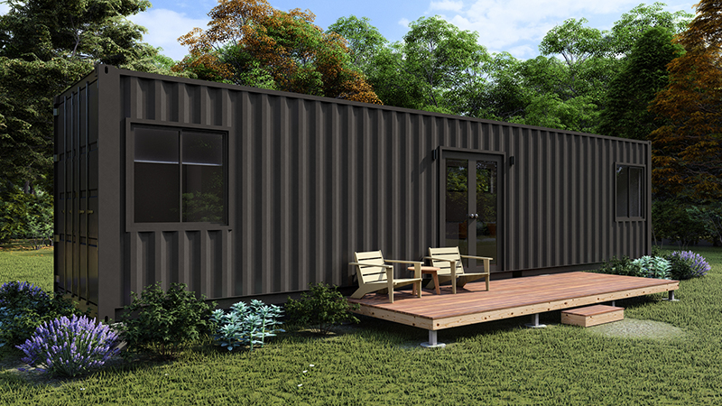The Summit 12000 Container Home - Alphaline Tiny Homes